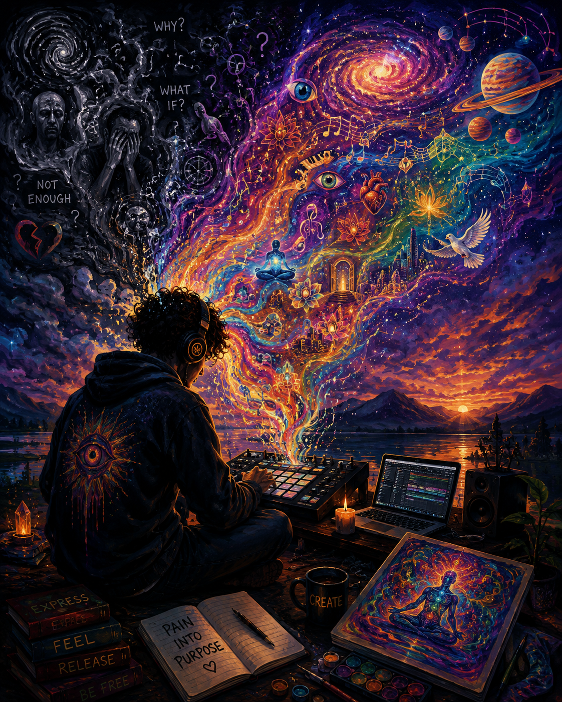 Creativity Saved Me When Overthinking Couldn’t – TheSpiritualExplorer